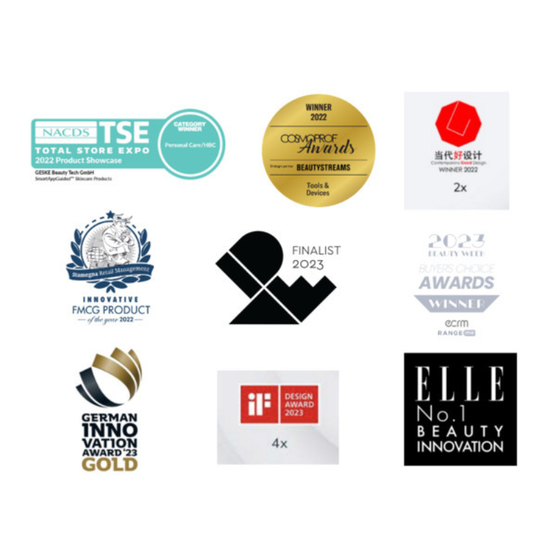 Geske Шпатула за пилинг на лице и вадење на митесери со микроструја 9 во 1 - Giftshop.mk